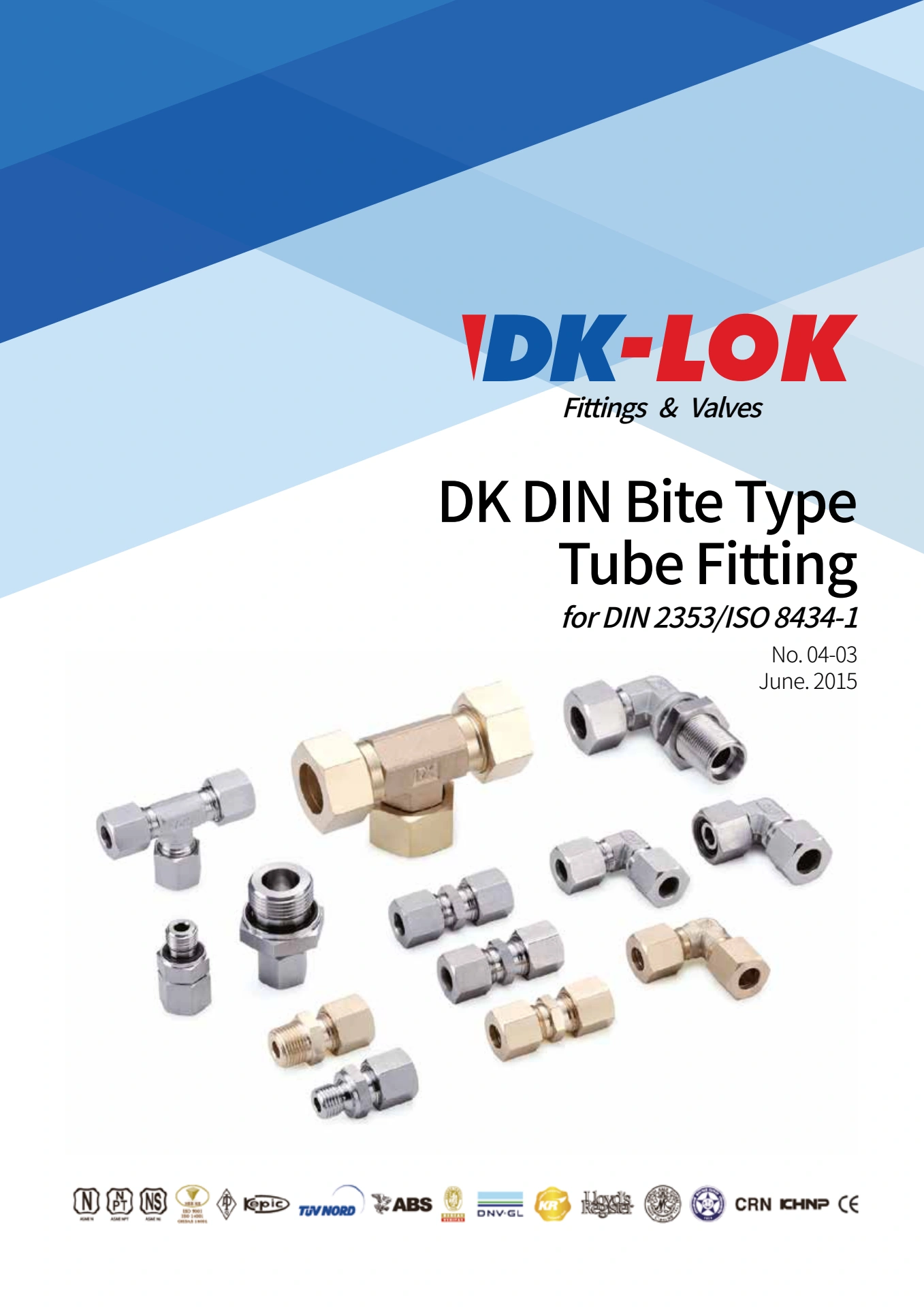 2-6 DK DIN Bite Type Fittings